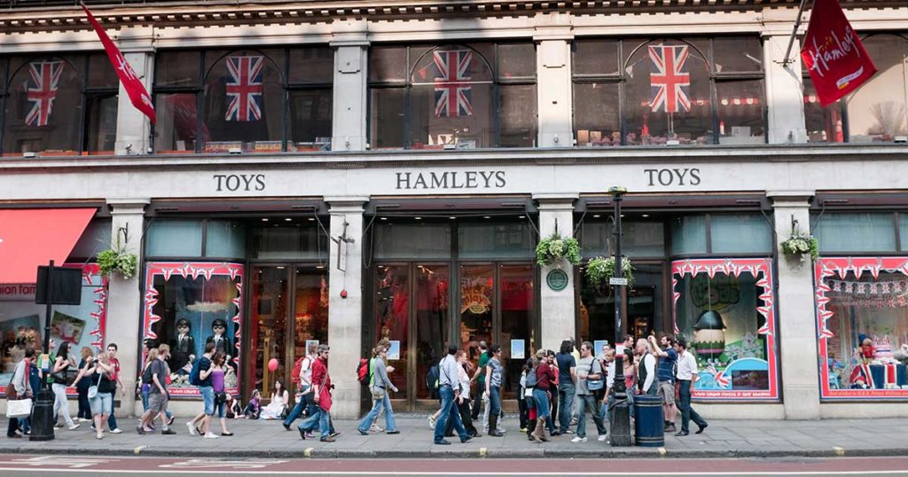 Hamleys London | Världens äldsta leksaksbutik | Londonkoll.se