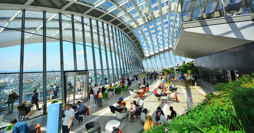 Sky Garden | Londons häftigaste utsikt är gratis | Londonkoll.se
